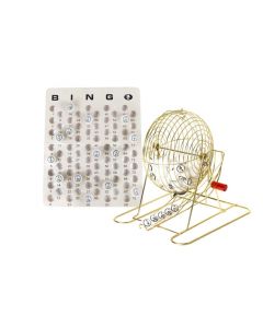 BINGO BALLS AND CAGES